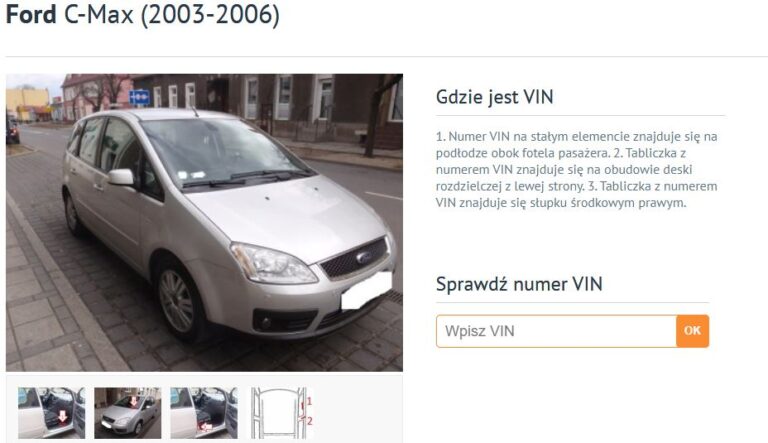 Ford - how to find and decode the VIN? - Where is VIN Number | Find ...