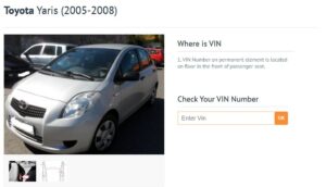 Toyota - how to find, decode and check the VIN? - Where is VIN Number ...